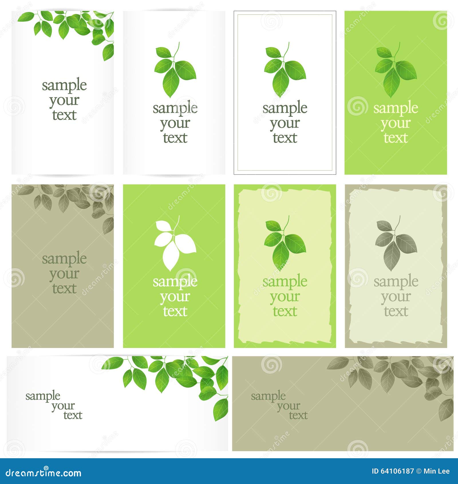 Leaves frame stock vector. Illustration of vector, leaves - 64106187