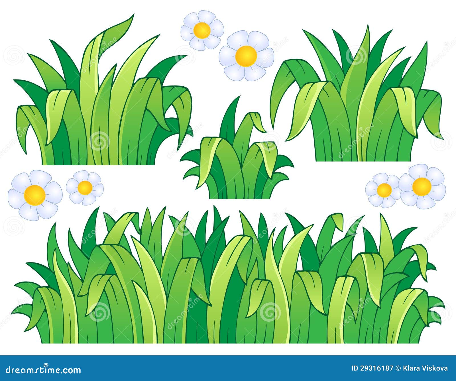 Leaves and Grass Theme Image Stock Vector - Illustration of grow ...