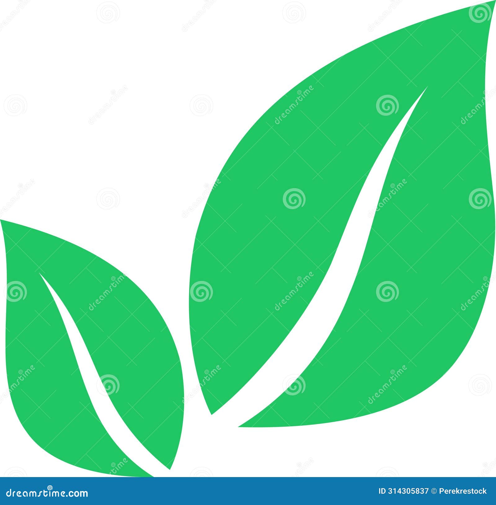 Leaves Icon As a Symbol of Environmental Protection Strategy Stock ...
