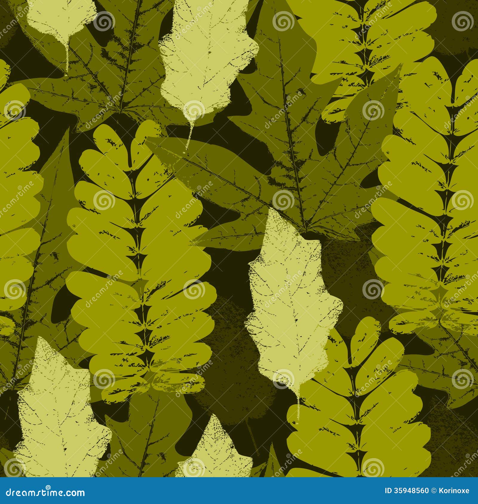 Leaves military pattern stock vector. Illustration of force - 35948560