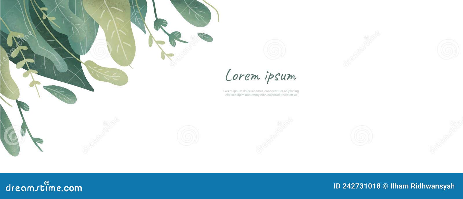 Leaves Nature Background Design Vector Stock Vector - Illustration of ...
