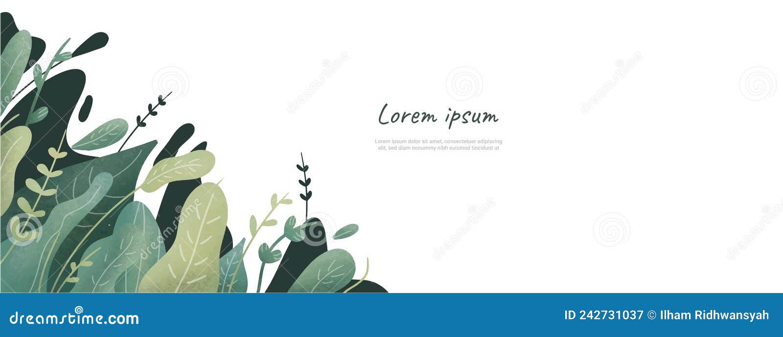 Leaves Nature Background Design Vector Stock Vector - Illustration of ...