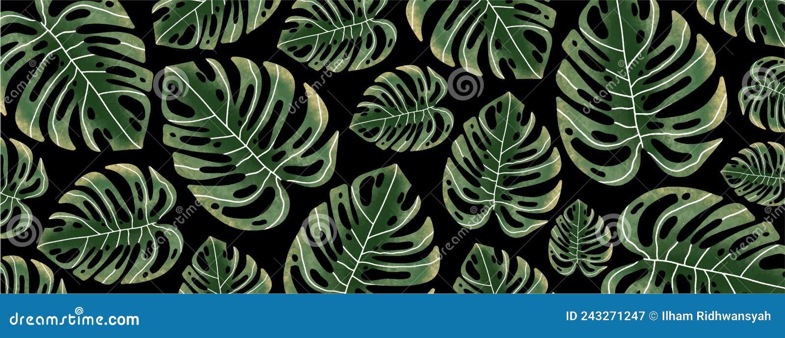 Leaves Nature Background Design Vector Stock Vector - Illustration of ...