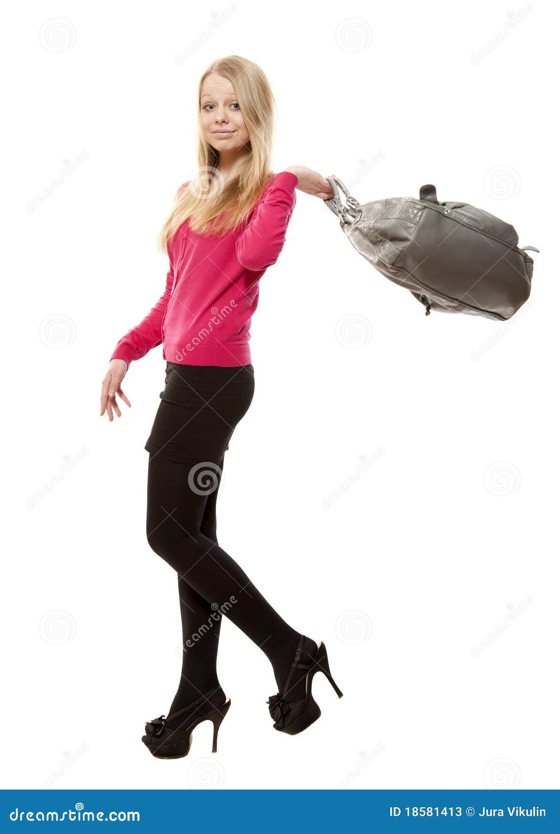 Leaves regretfully stock image. Image of girl, blondine - 18581413