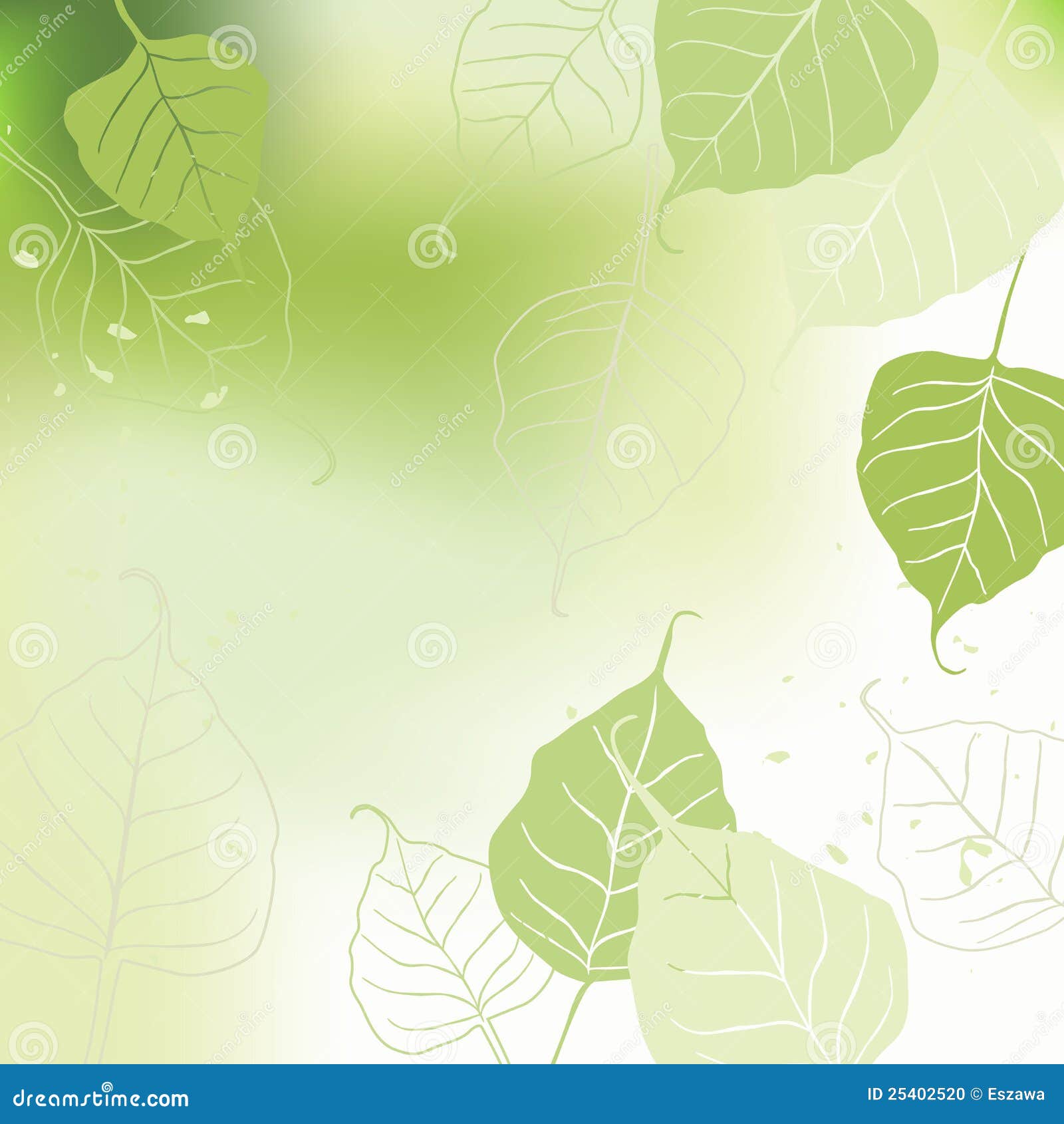 Leaves, Spring - Vector Background Stock Vector - Illustration of ...