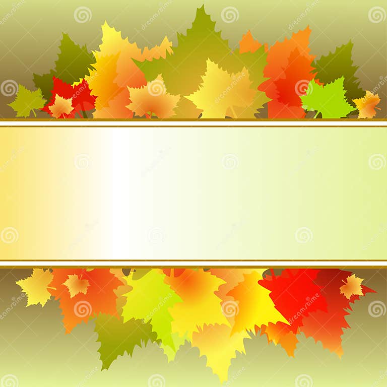 Leaves text box stock vector. Illustration of design - 33593615
