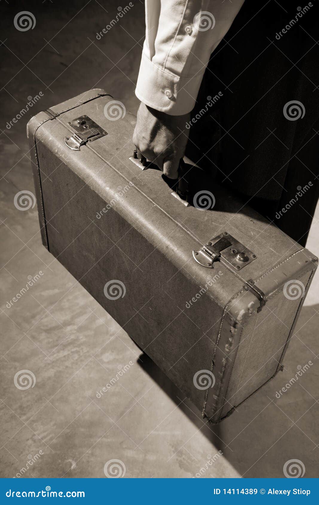 Leaving stock image. Image of person, luggage, burden - 14114389