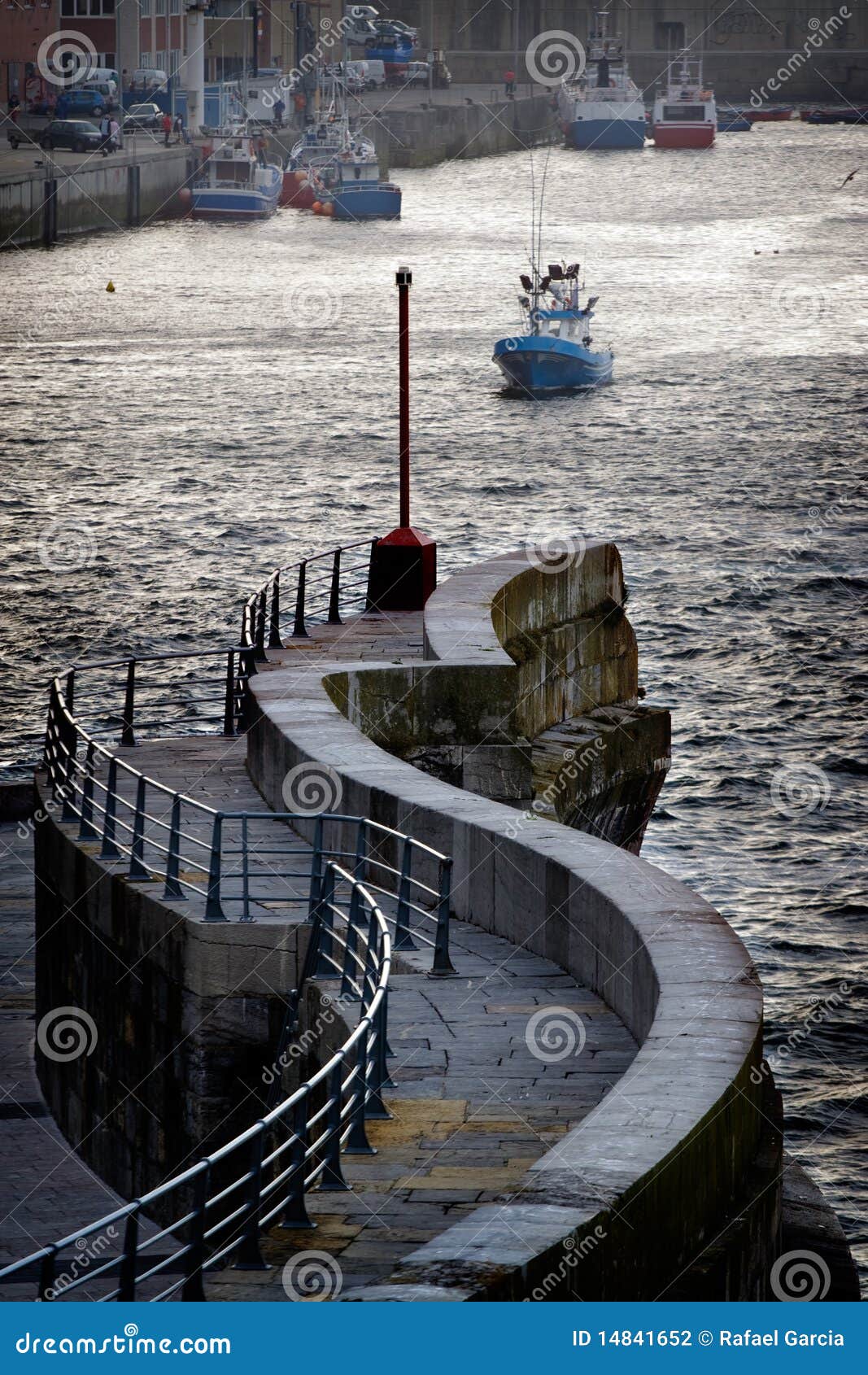 Leaving the harbor stock photo. Image of jetty, nautical - 14841652