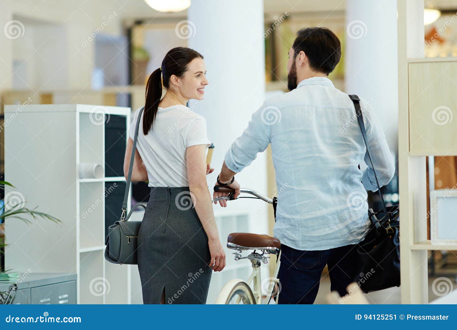 Leaving for home stock image. Image of woman, business - 94125251