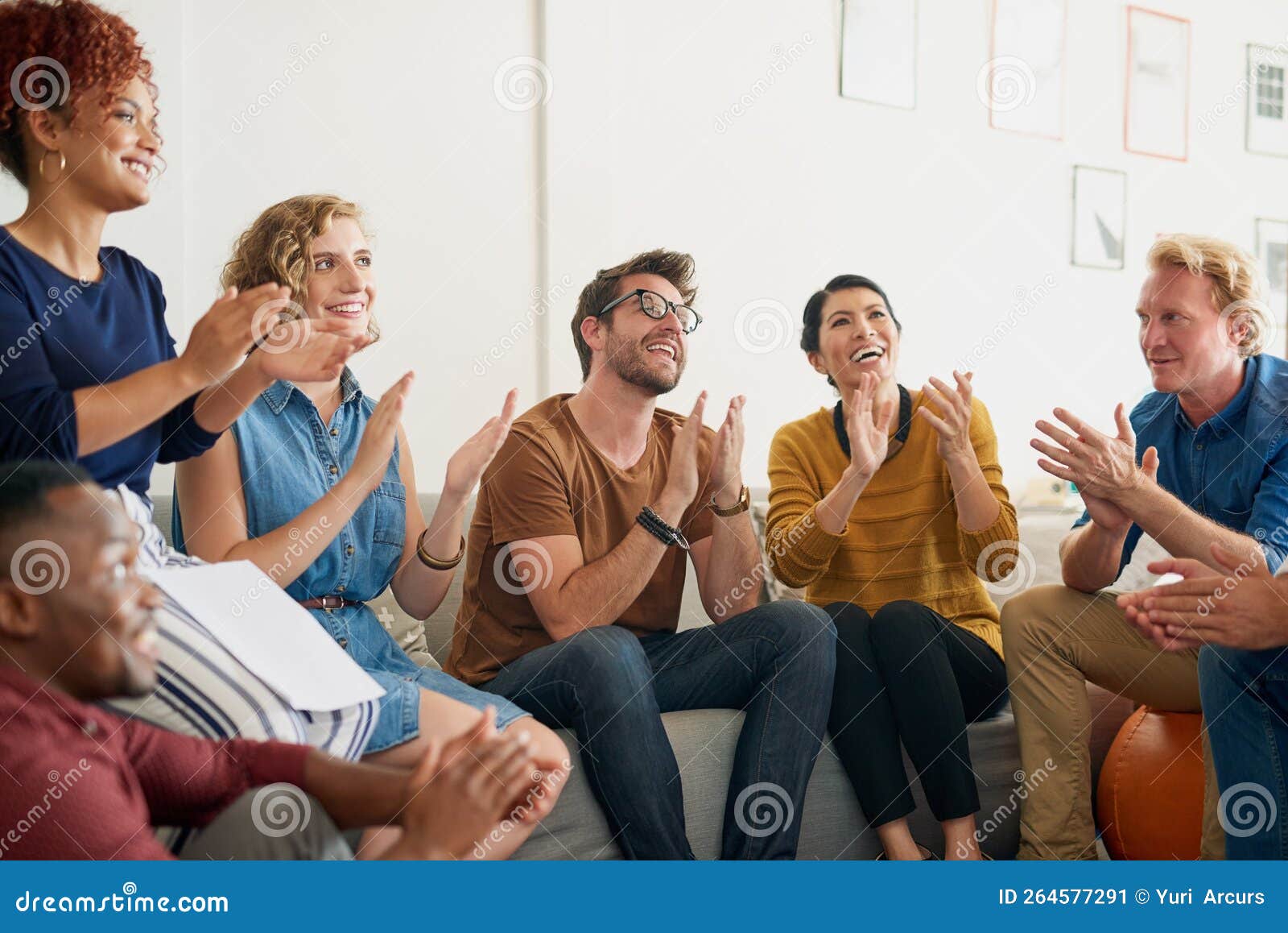 They are Leaving this Meeting Feeling Inspired. a Group of Creative ...