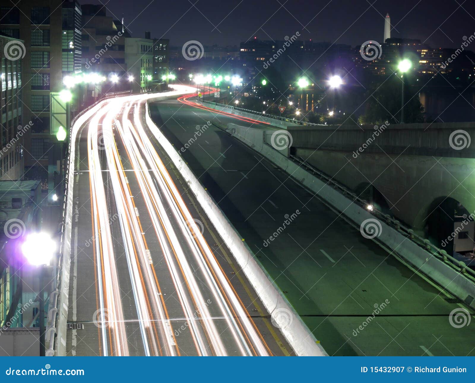 Leaving Town stock image. Image of washington, freeway - 15432907