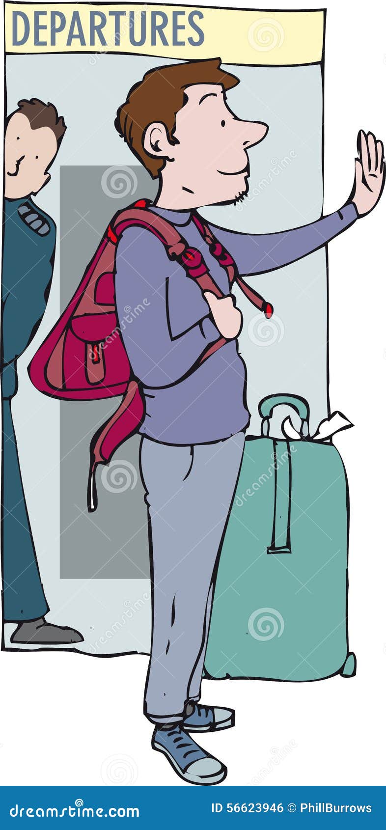 Leaving stock vector. Illustration of vacation, emigrate - 56623946