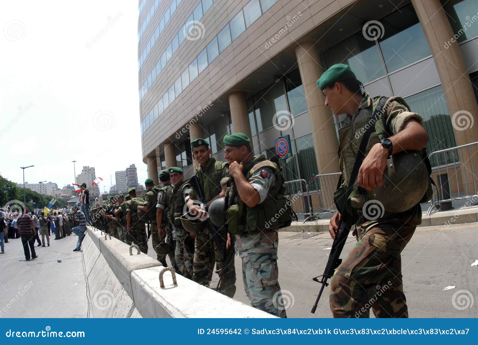 Lebanese Army editorial photography. Image of check, point - 24595642