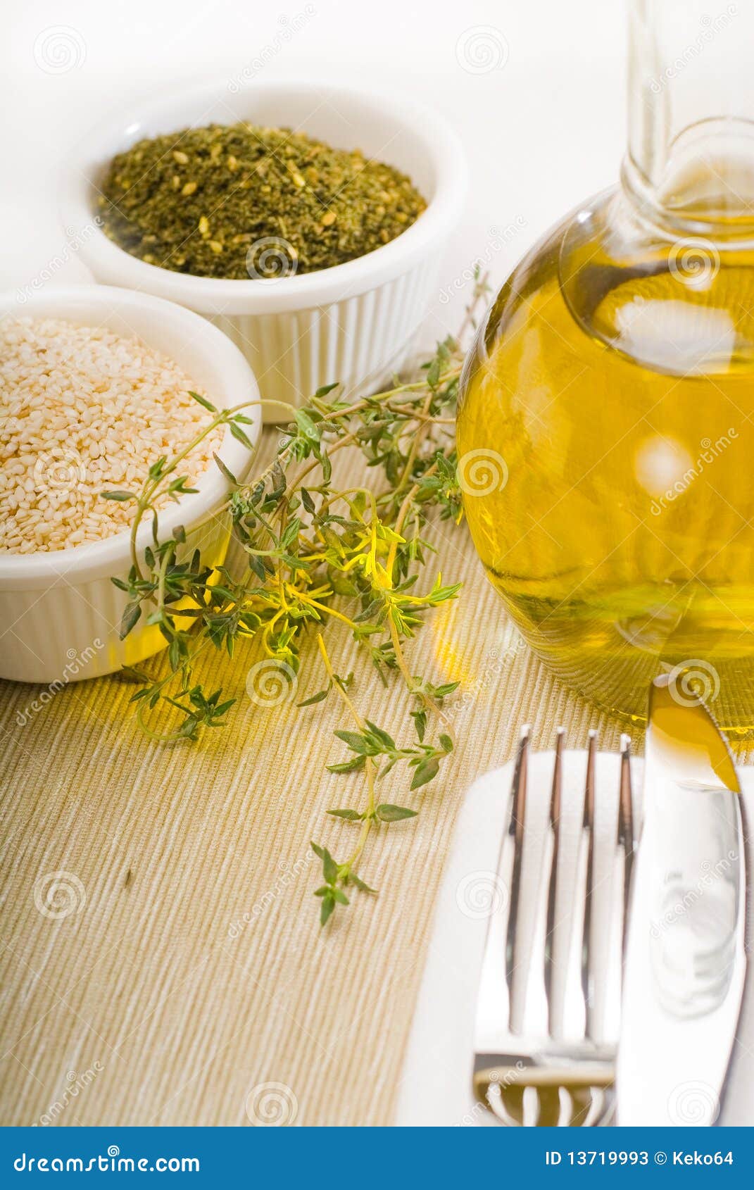 Lebanese Manouche or Manoushe Stock Image - Image of manoushe, spice ...
