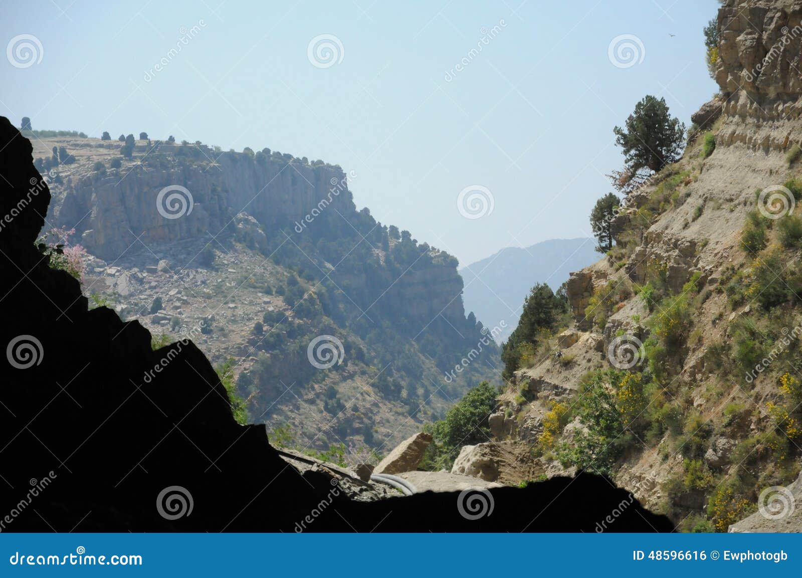 Lebanese mountains stock photo. Image of spring, silhouette - 48596616