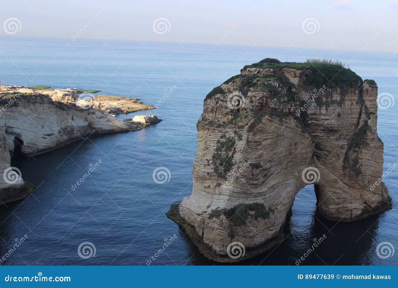 Lebanon beirut editorial stock image. Image of ramlet - 89477639