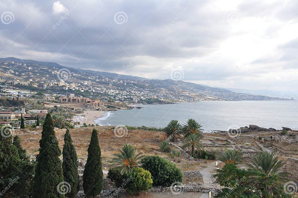 Lebanon coast stock image. Image of metropolitan, harbor - 22097835