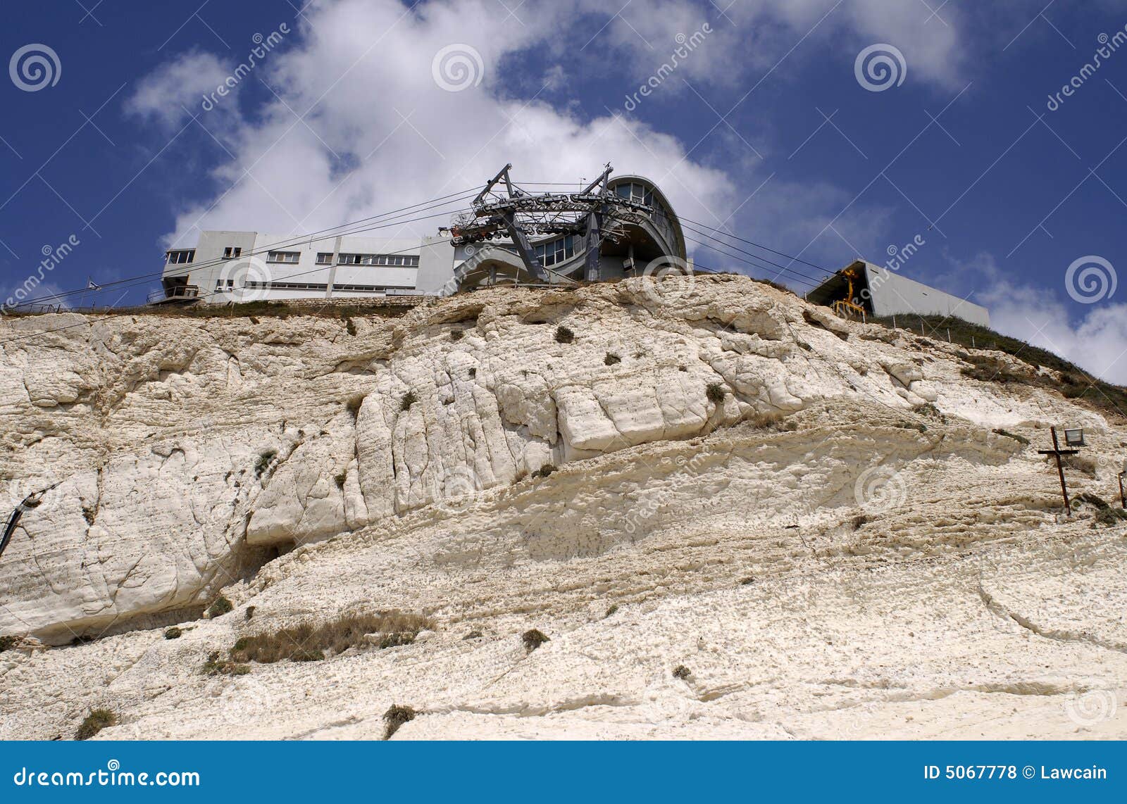 Lebanon-Israeli Border stock photo. Image of grotto, clouds - 5067778
