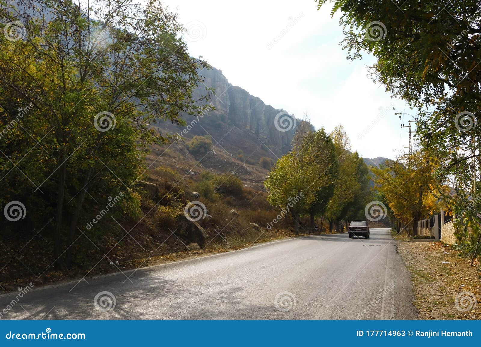 Countrysides of Lebanon editorial stock photo. Image of nature - 177714963