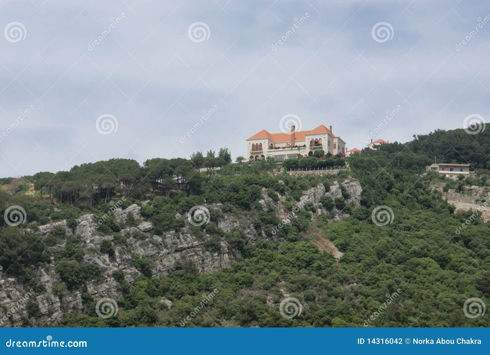 Lebanon-villages stock photo. Image of keserwan, middle - 14316042