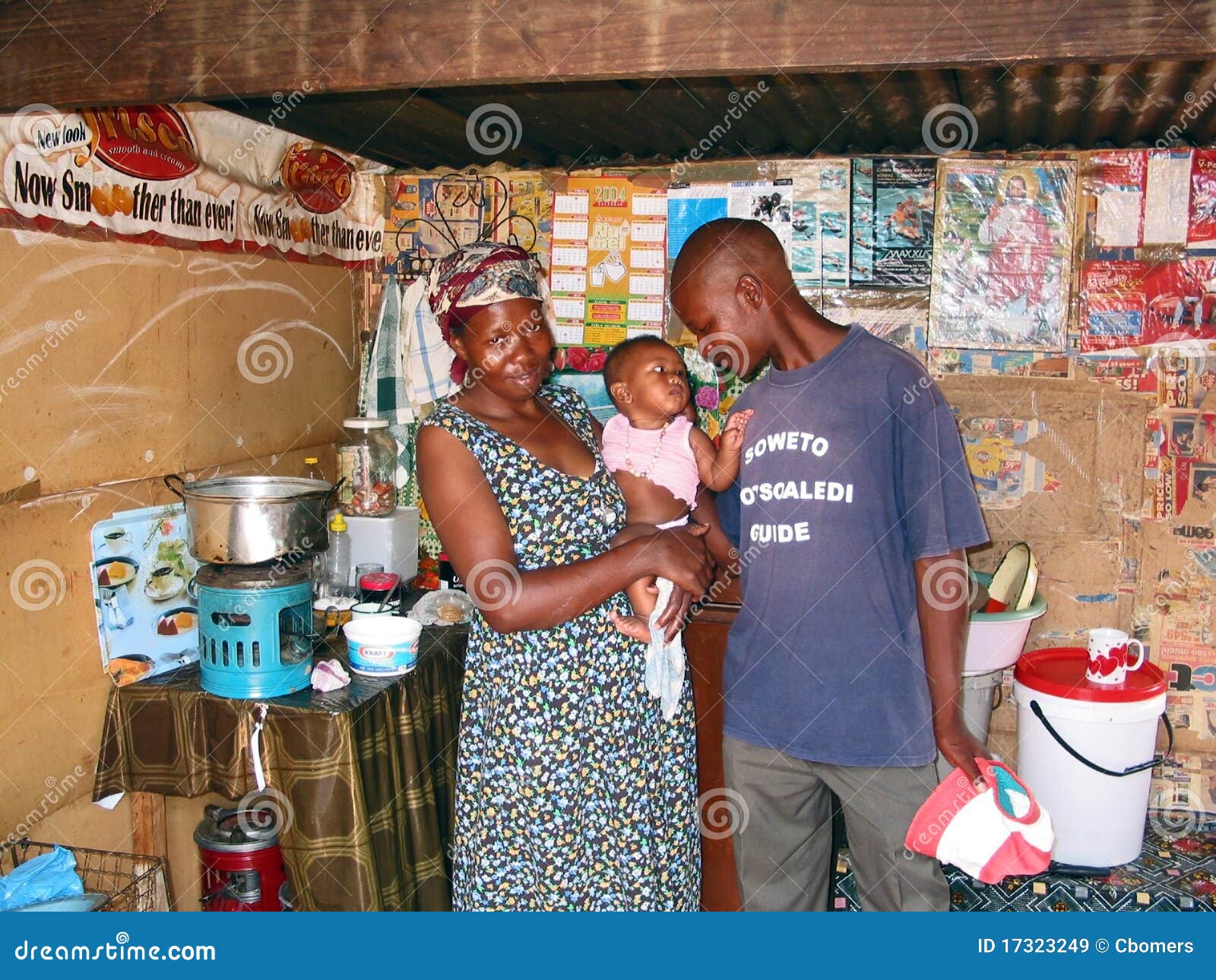 Leben in Der Gemeinde, Soweto Redaktionelles Stockbild - Bild von ...