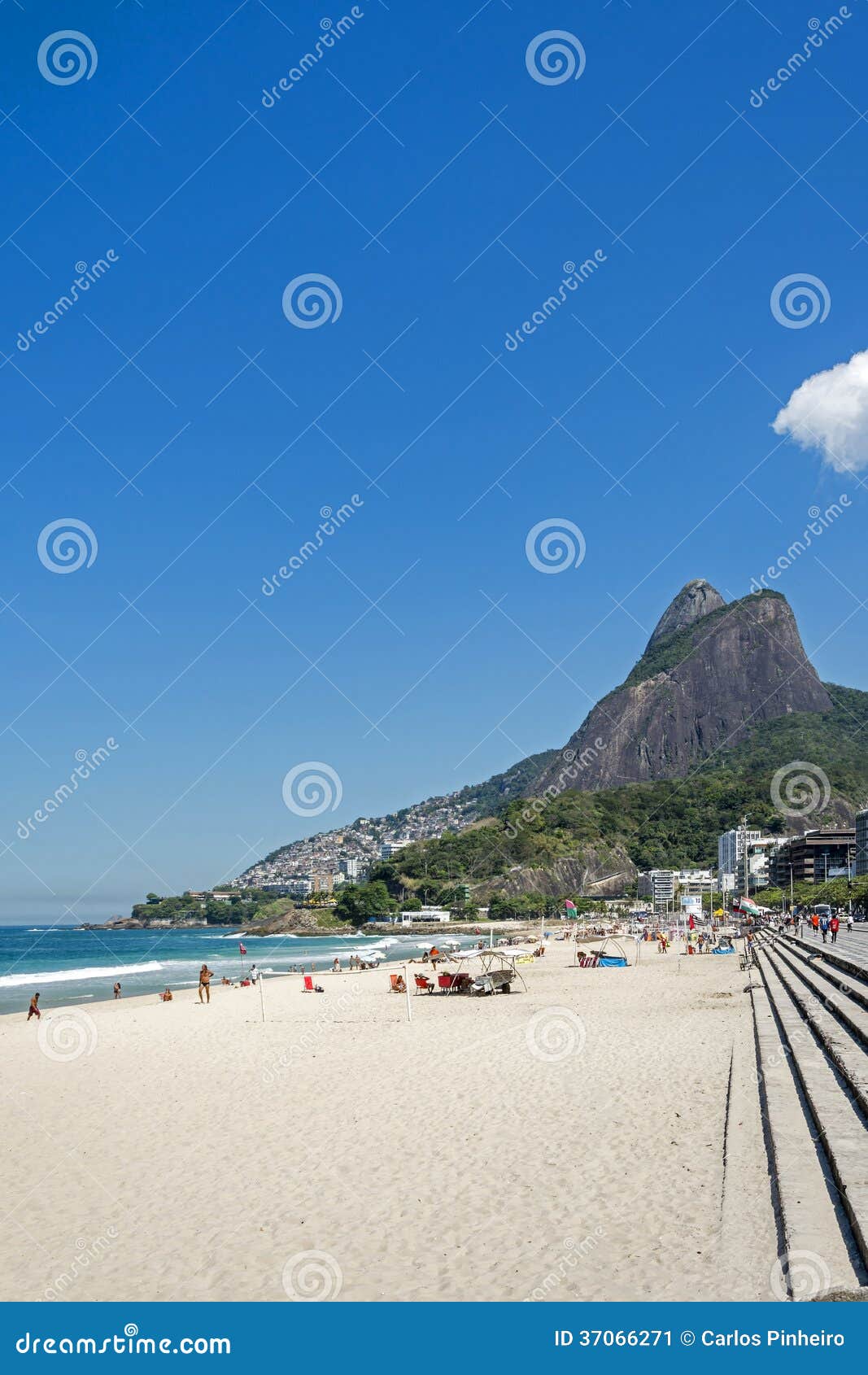 Leblon Beach - Rio De Janeiro Editorial Photo | CartoonDealer.com #63422775
