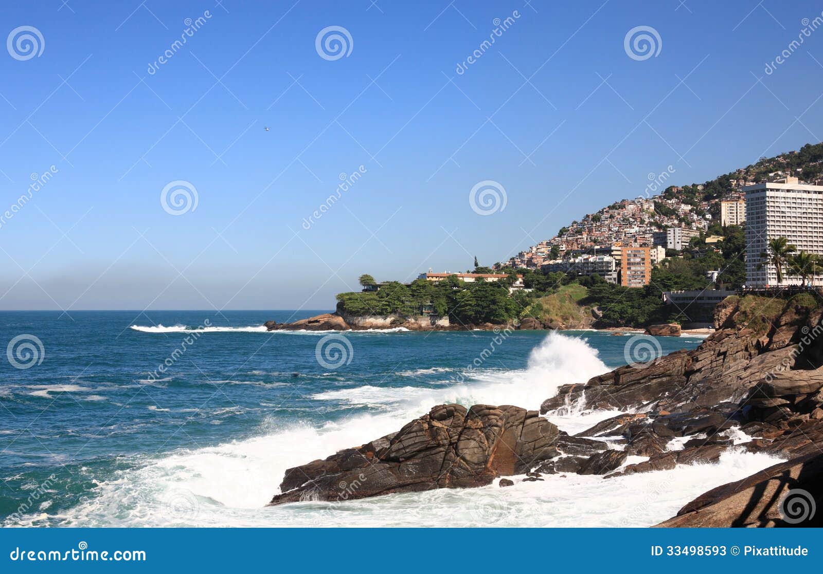 Leblon stock image. Image of brasil, landmark, destination - 33498593