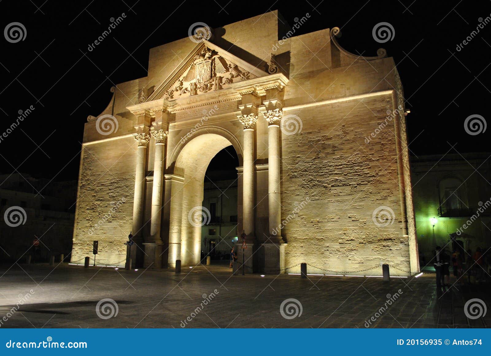 Lecce immagine stock. Immagine di trionfo, italiano, architettura ...