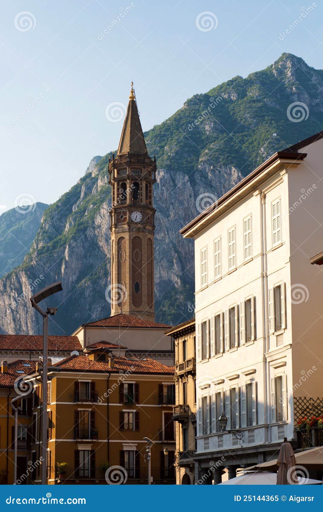 Lecco,lake Como, Italy stock image. Image of architecture - 25144365