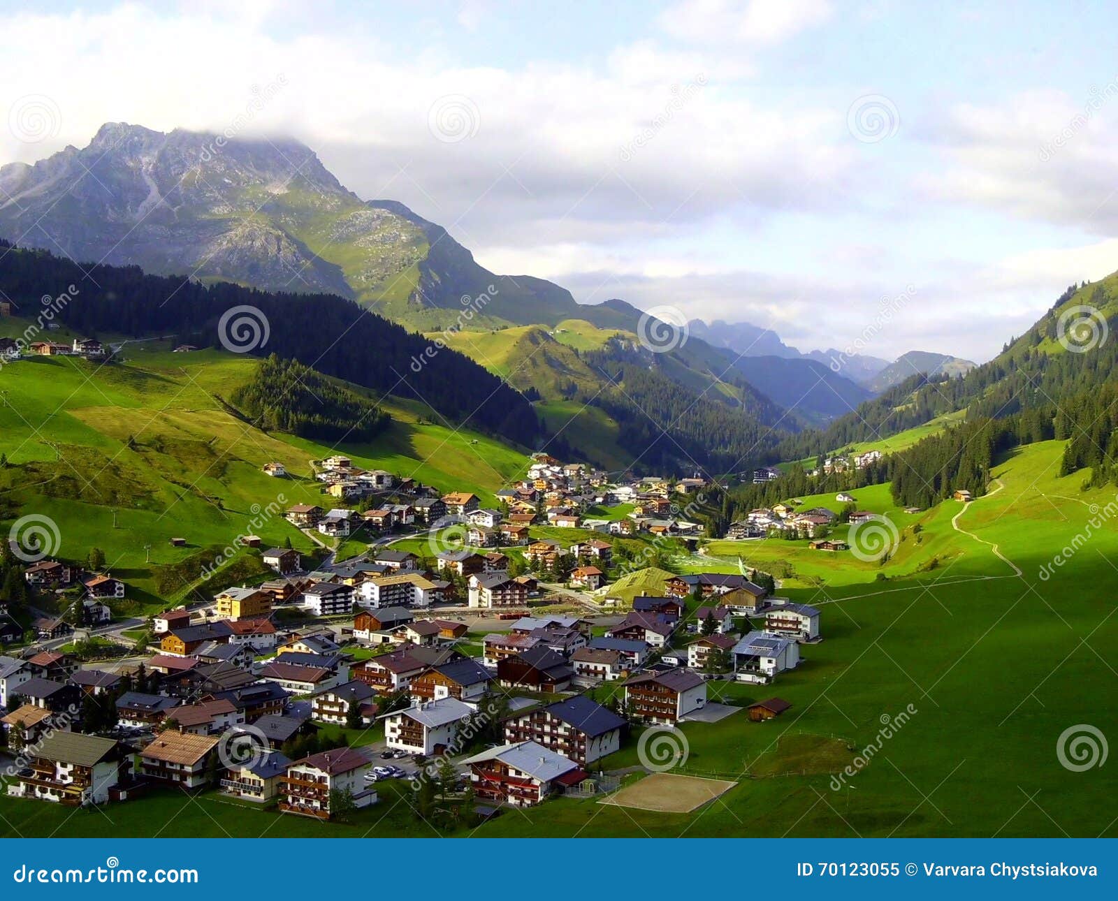 Lech stock image. Image of lech, austria, alps, travel - 70123055