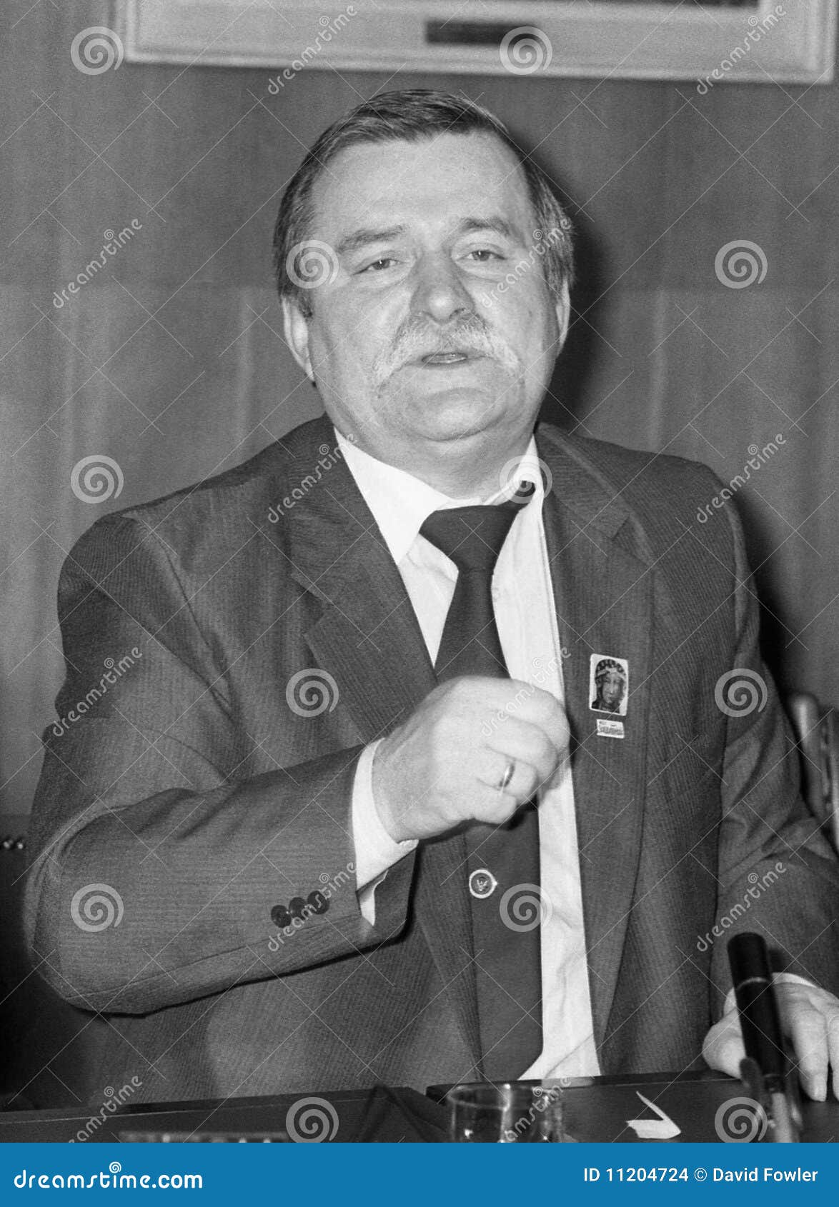 Lech Walesa editorial stock image. Image of walesa, leader - 11204724
