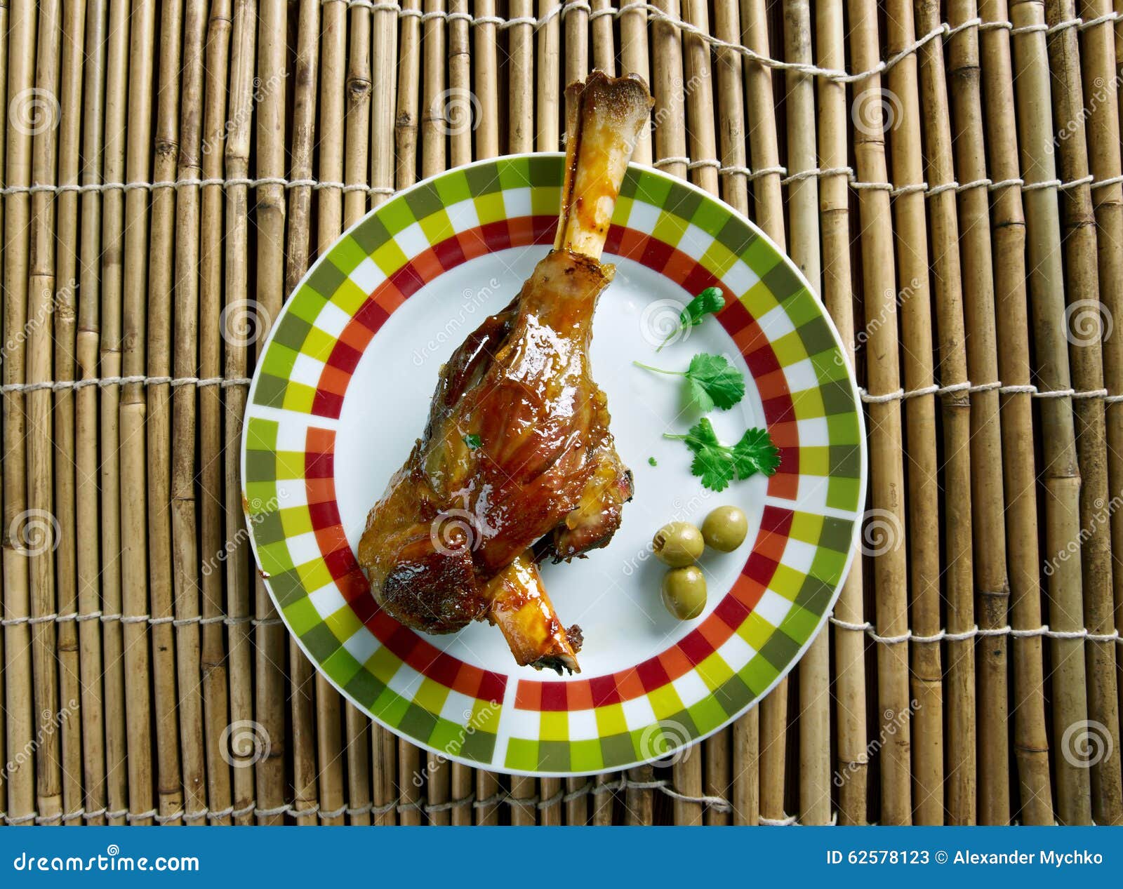 Lechazo asado stock image. Image of food, meat, delicious - 62578123