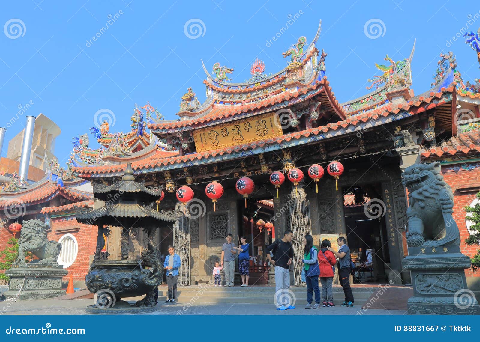Lecheng Temple Taichung Stock Photos - Free & Royalty-Free Stock Photos ...