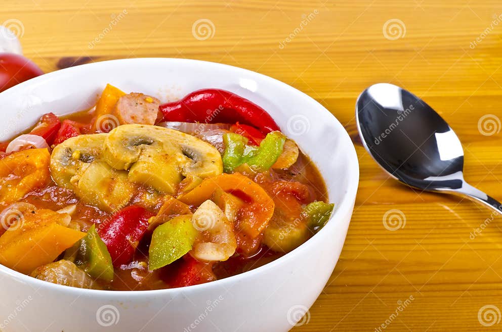 Lecho stock image. Image of bulgaria, fruit, food, pork - 20837163