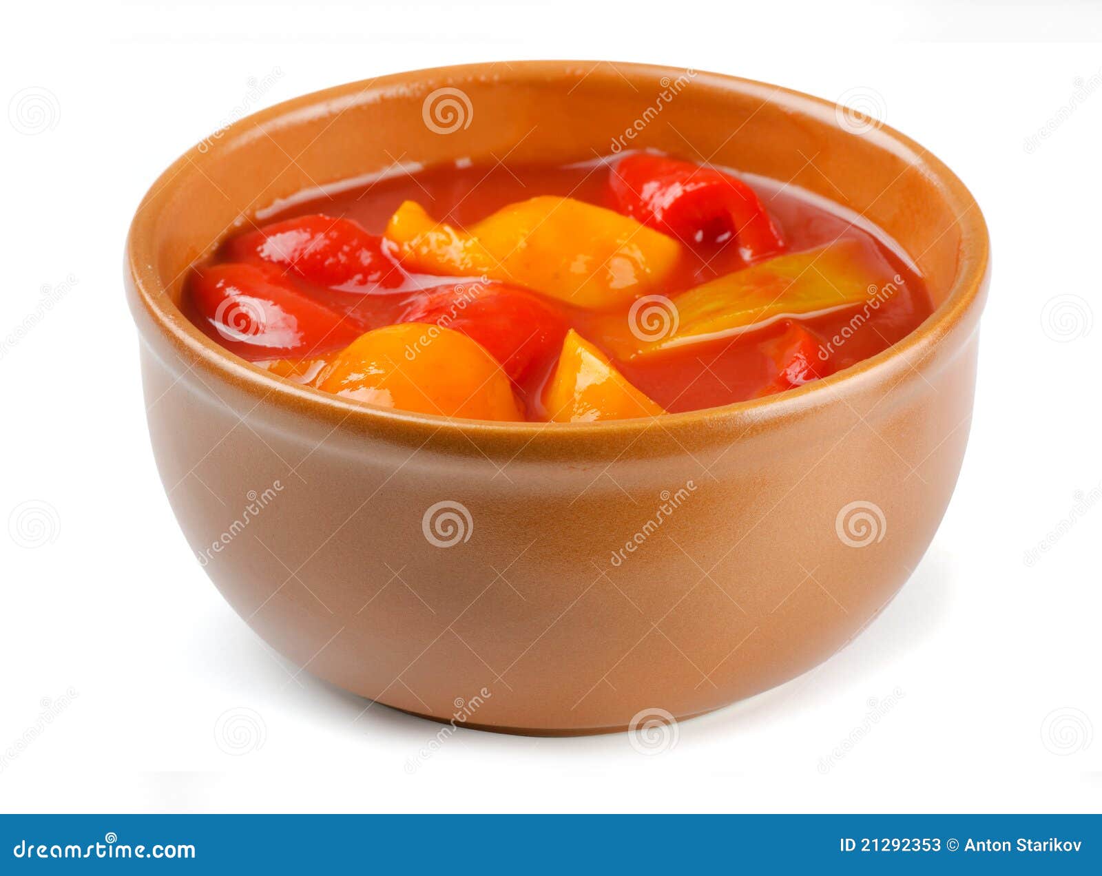 Lecho stock image. Image of cooked, healthy, food, color - 21292353