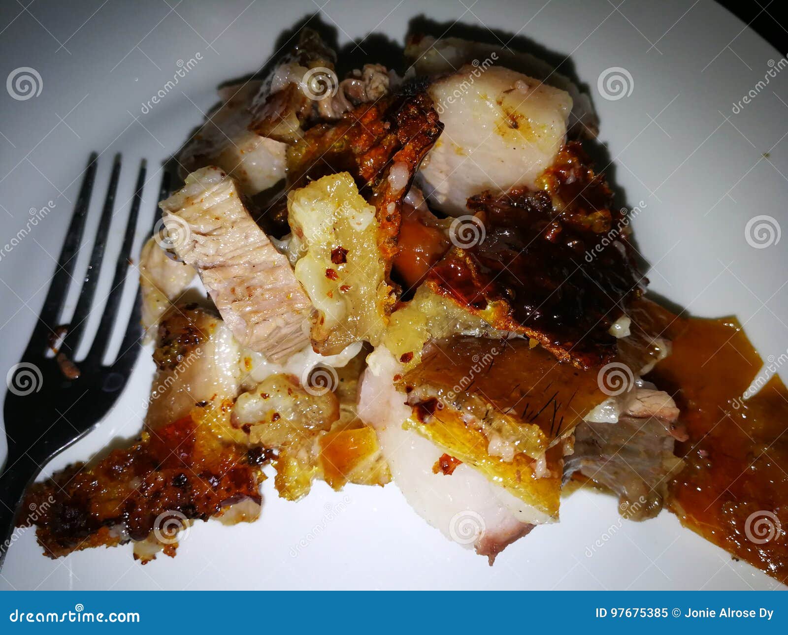 Lechon stock image. Image of lechon, porklechon, pork - 97675385