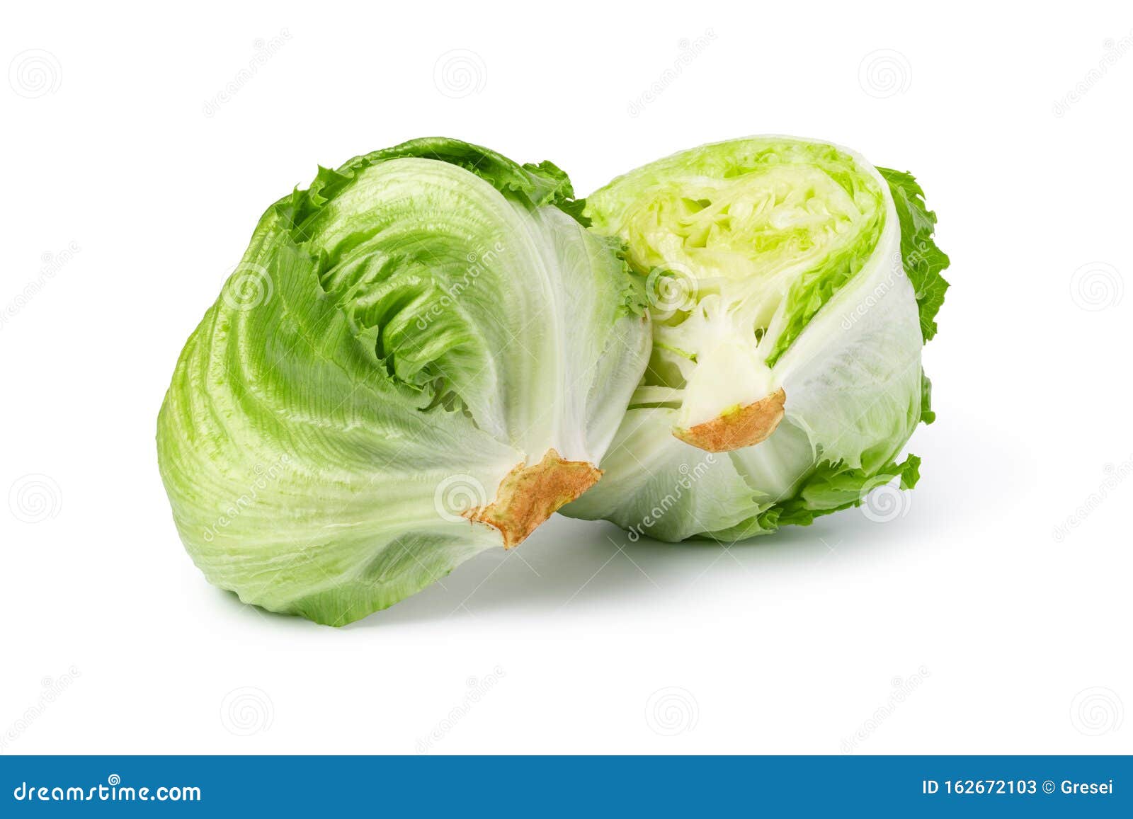 Lechuga iceberg imagen de archivo. Imagen de dieta, frescura - 162672103