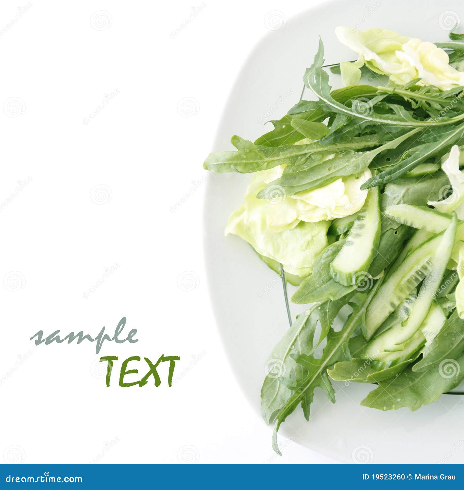 Lechuga y arugula foto de archivo. Imagen de cebolla - 19523260