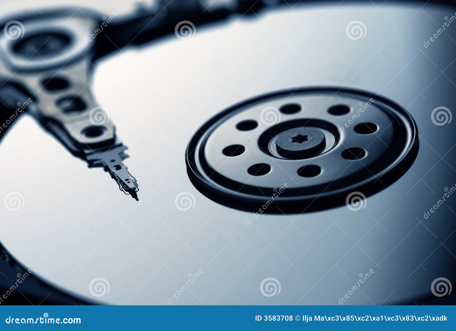 Lecteur de disque dur photo stock. Image du partie, copie - 3583708