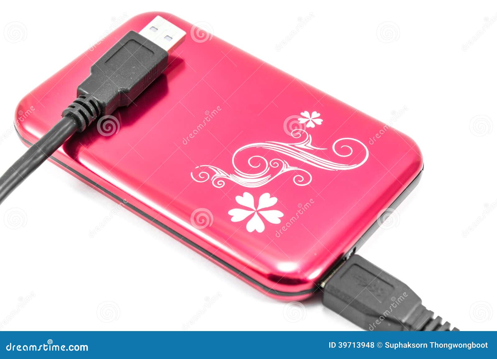 Lecteur De Disque Dur Externe Du Portable HDD Photo stock - Image du ...