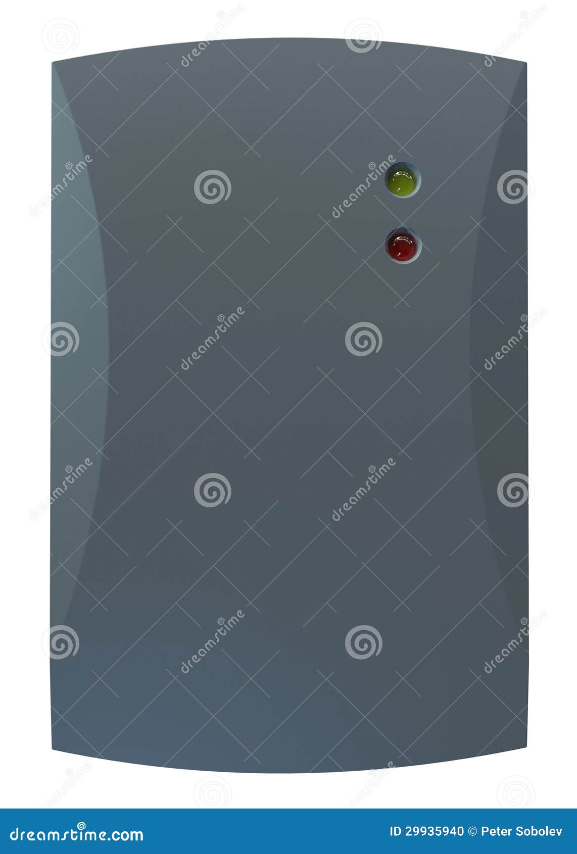 Lector del RFID stock de ilustración. Ilustración de etiqueta - 29935940