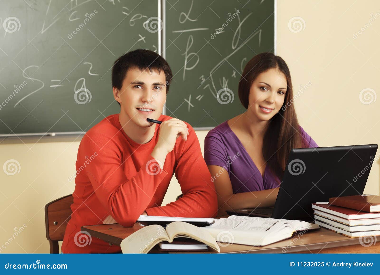 Lecture stock image. Image of girl, classroom, person - 11232025