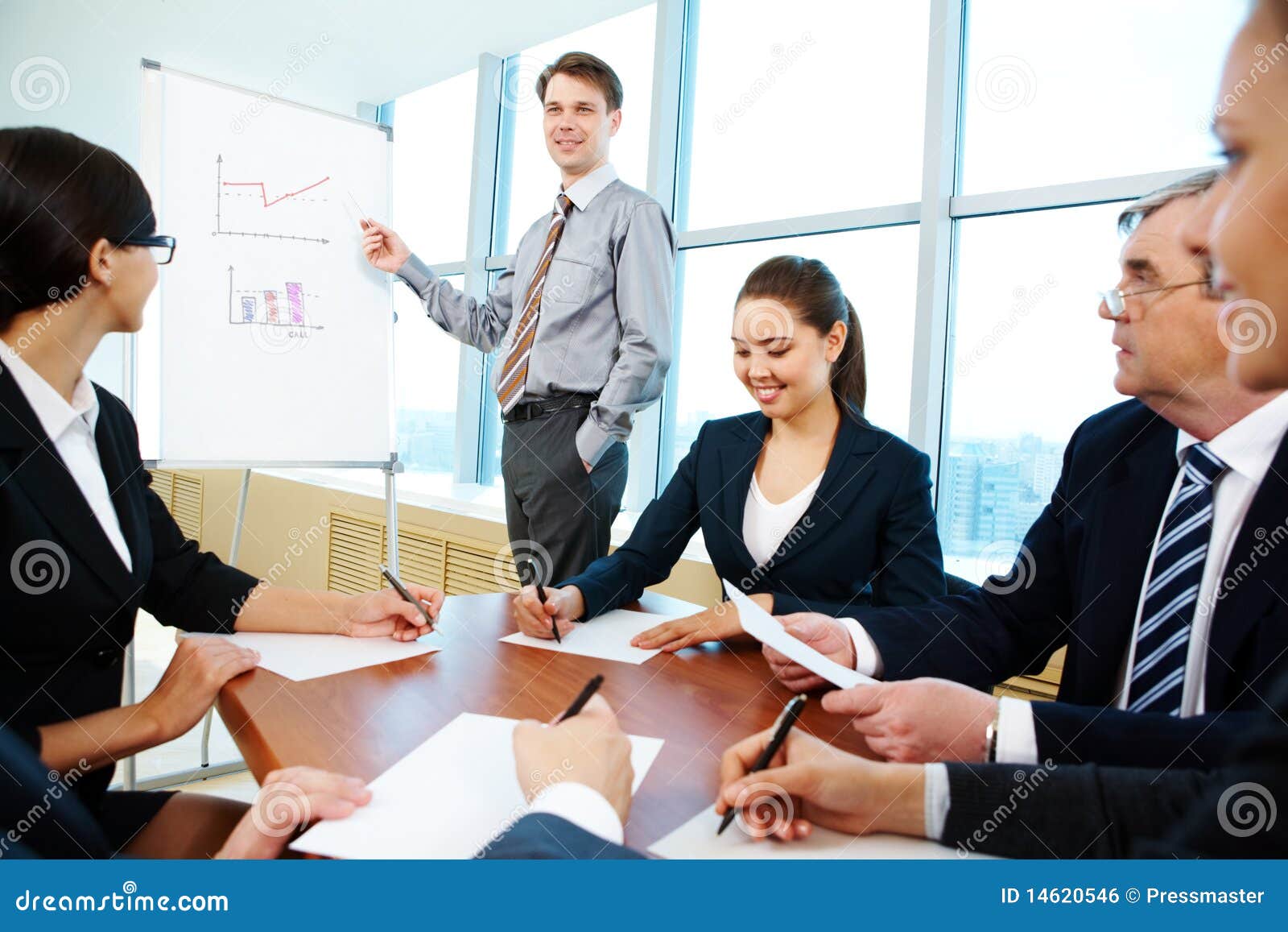 Lecture stock photo. Image of office, executive, adult - 14620546