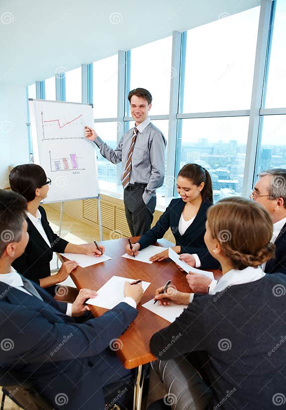 Lecture stock photo. Image of corporate, indoors, person - 14620552