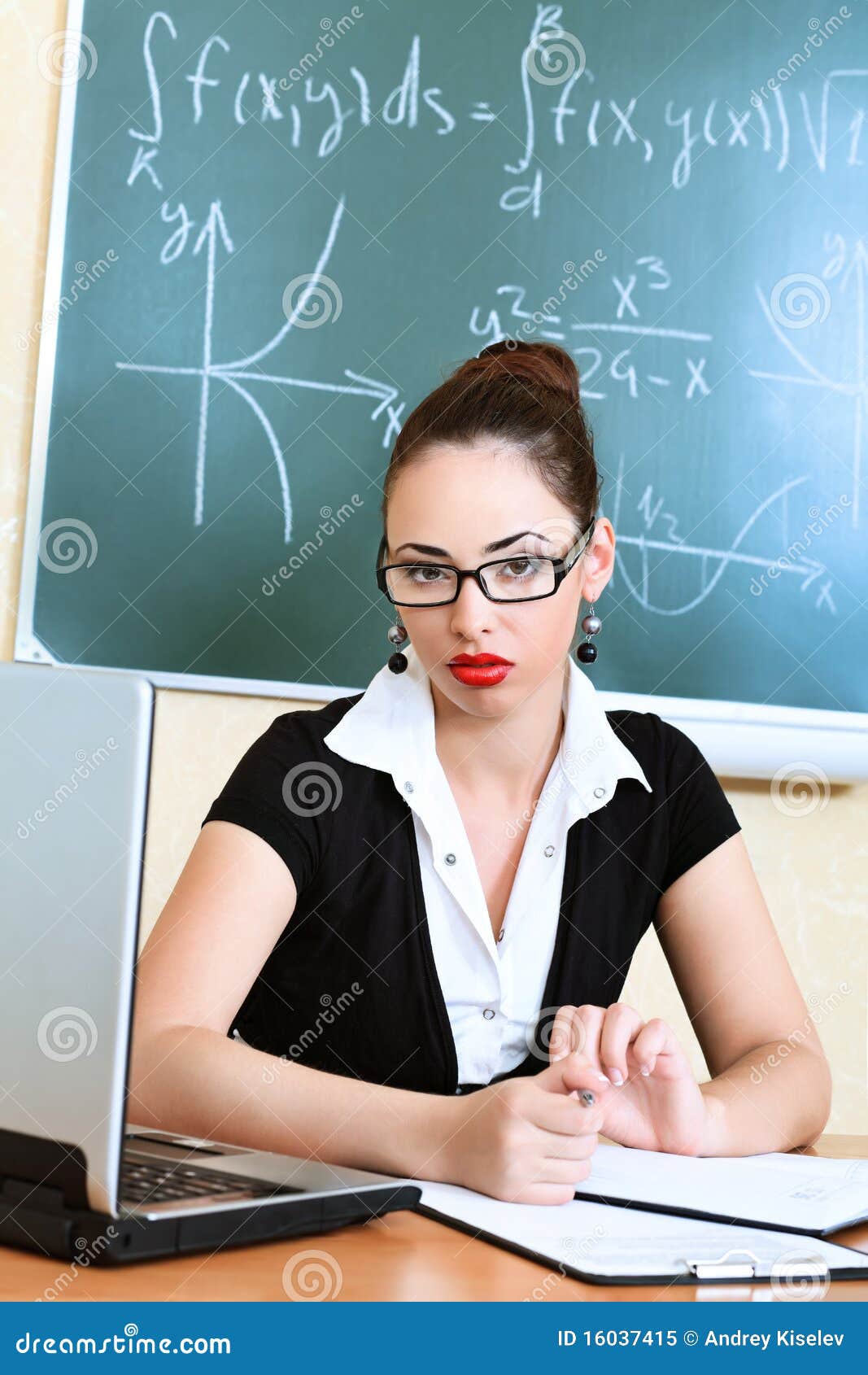 Lecture stock image. Image of professor, glasses, indoors - 16037415