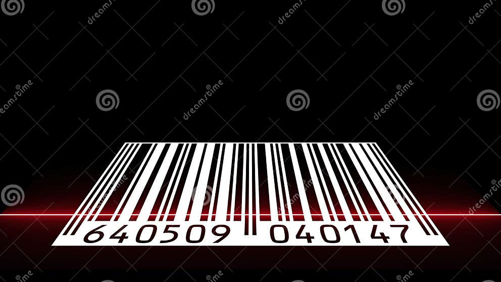 Lecture d'un code-barres photo stock. Image du détail - 214283422