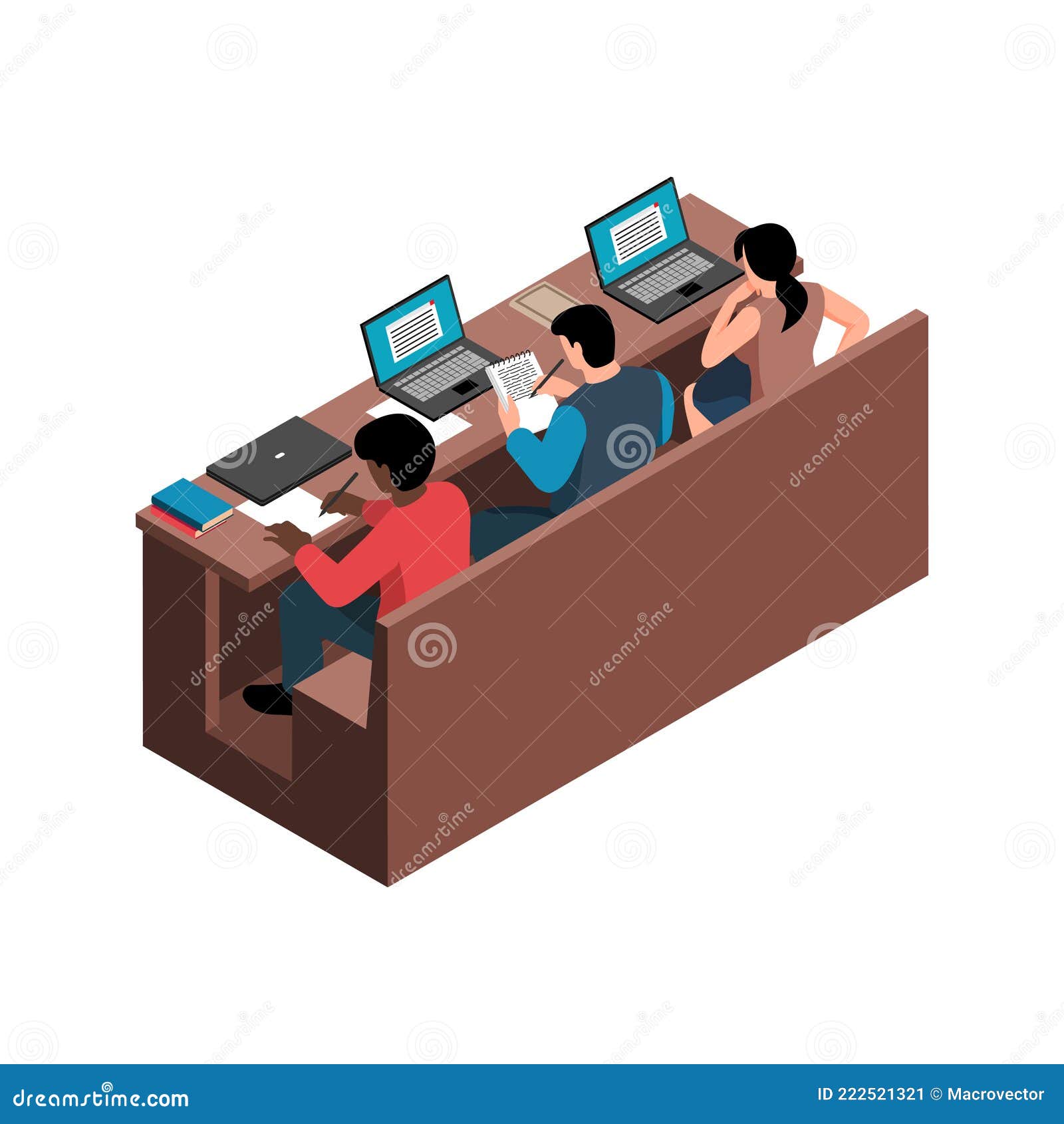 Lecture Hall Icon stock vector. Illustration of science - 222521321