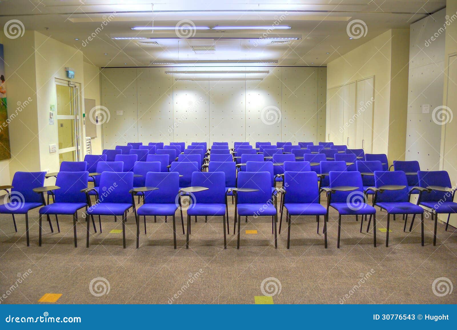 Lecture Hall stock image. Image of class, interiors, chairs - 30776543
