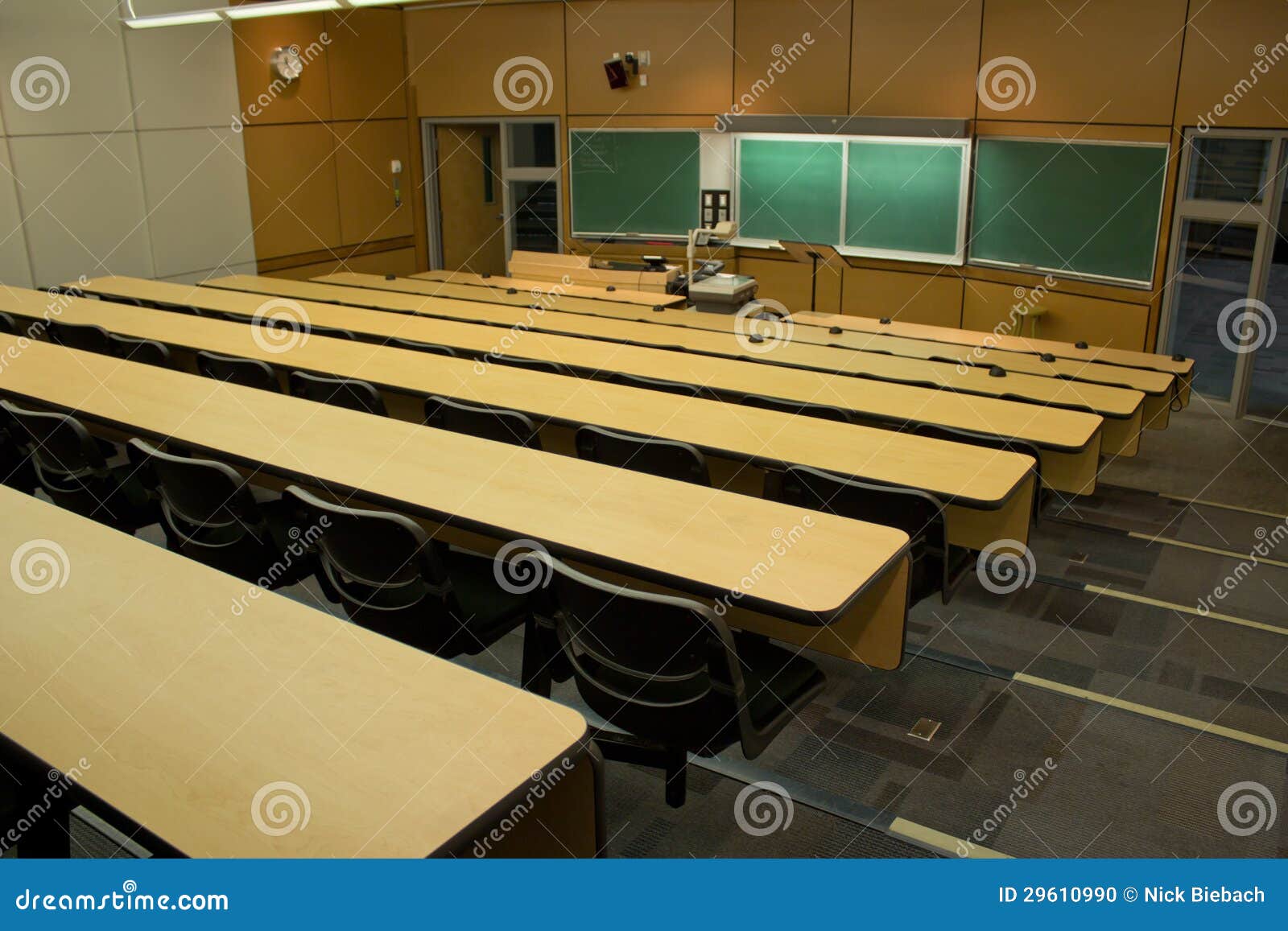 Lecture hall in university stock photo. Image of classroom - 29610990