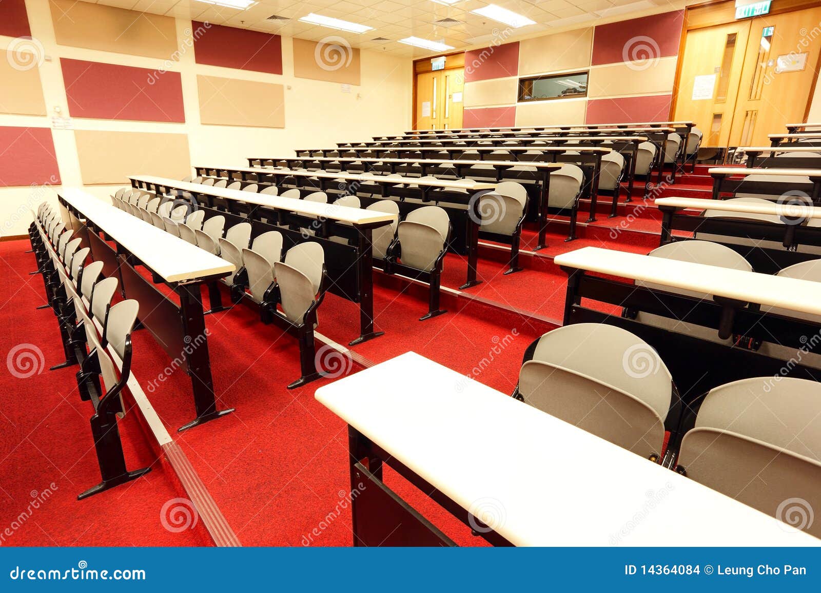 Lecture room stock photo. Image of class, seat, indoors - 14364084
